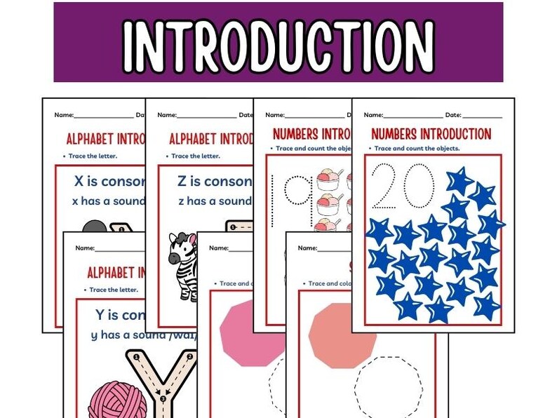 March Pre-k Workbook: Printable Preschool Learning (digital Download ...