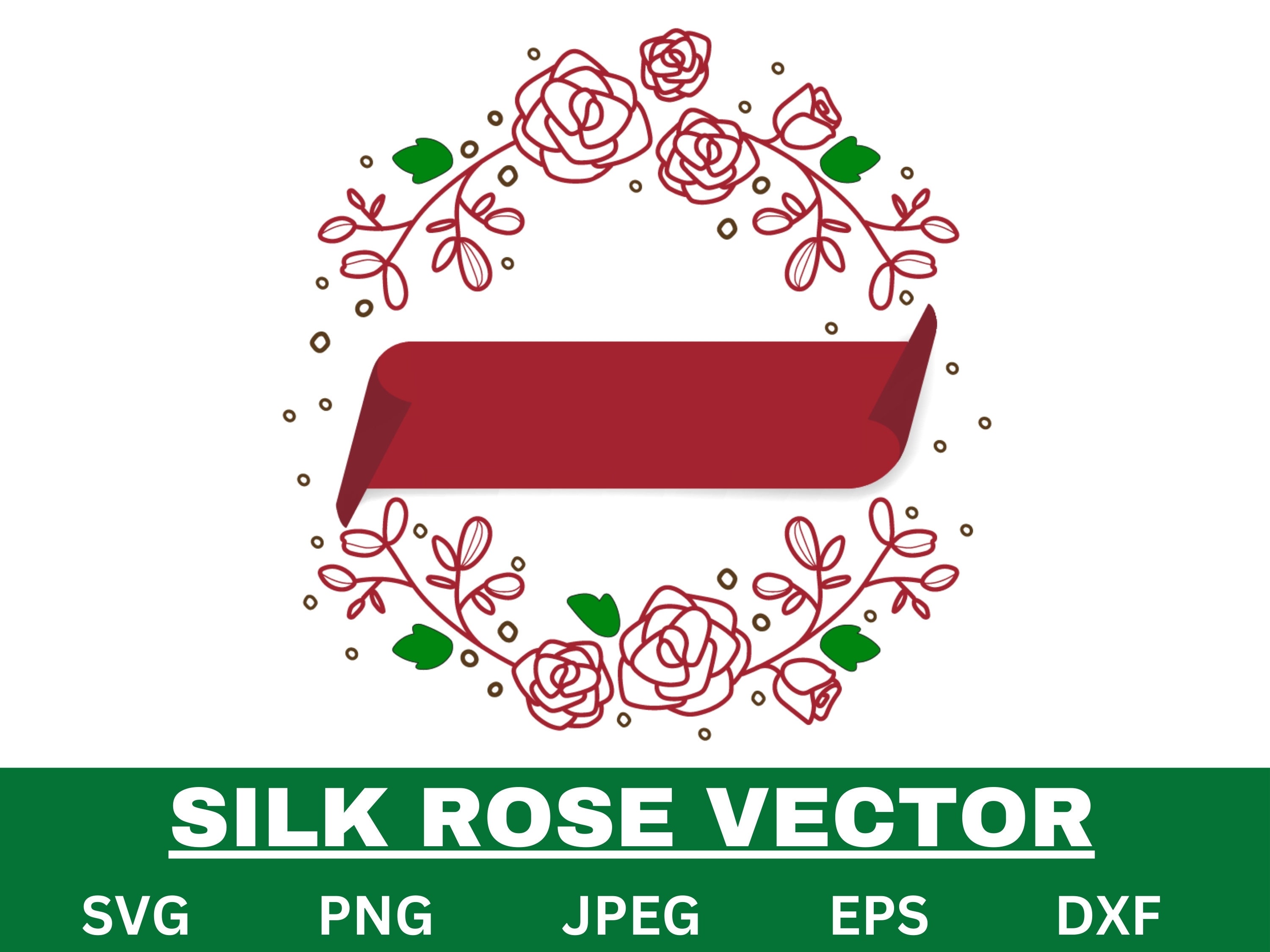 Rose Svg Flower Svg Rose Flower Svg Red Rose Svg Rose Clipart Svg ...
