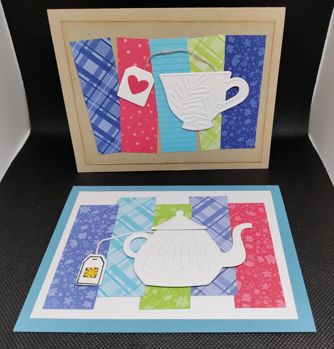 Teas for Two - Set of Two Cards - Etsy