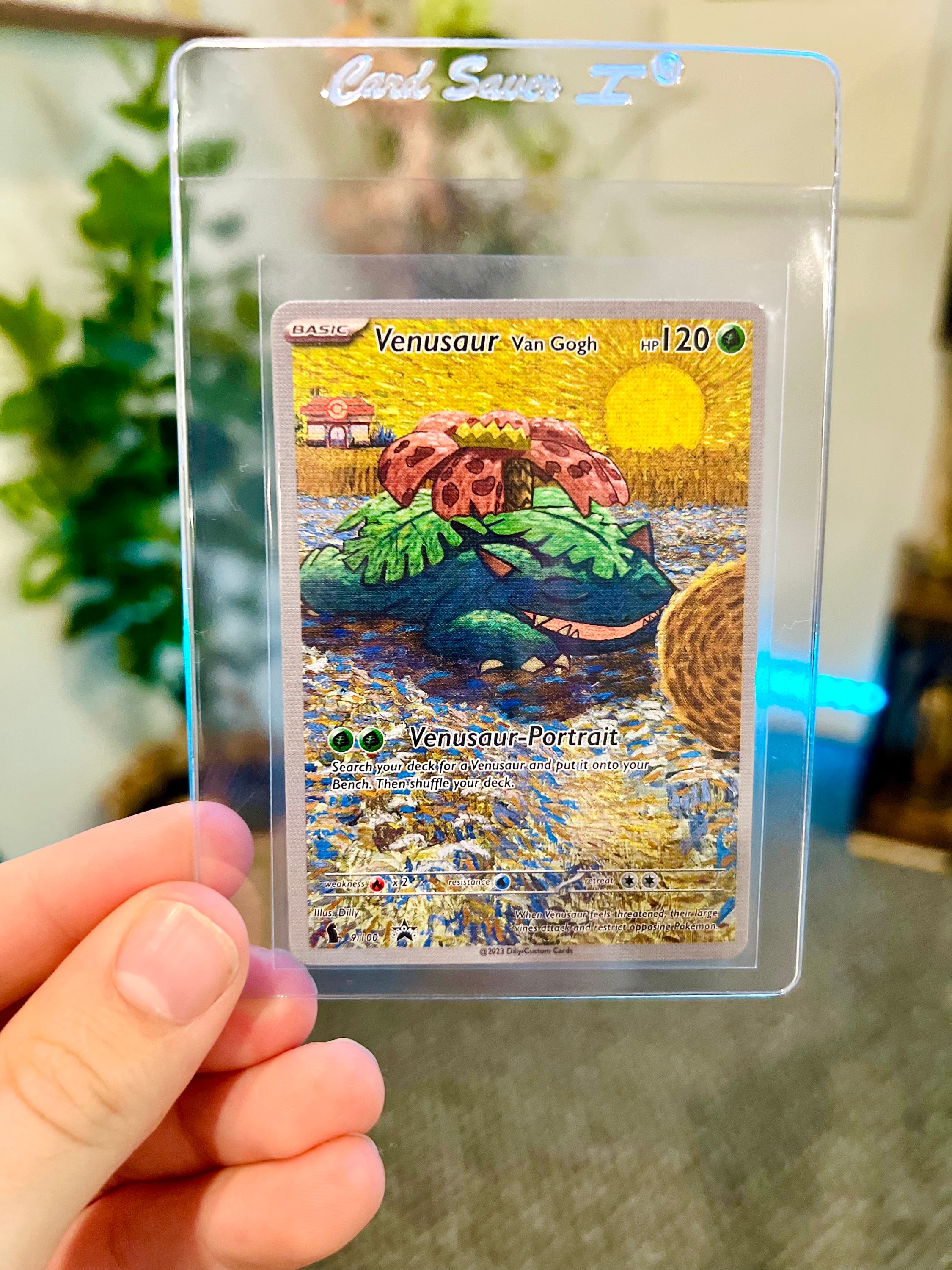 Venasuar Van Gogh Pokemon Card Custom Design - Etsy