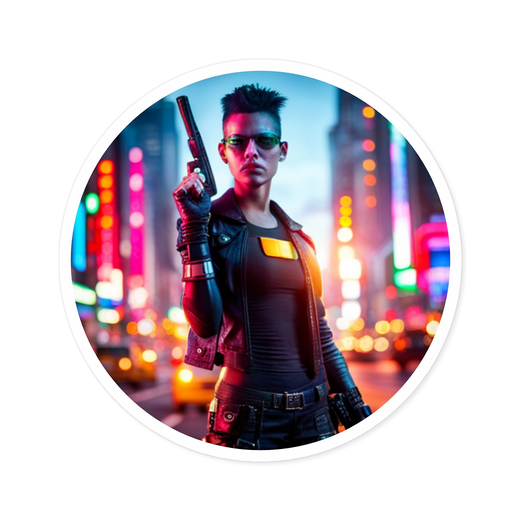 Cyberpunk Sticker - Etsy