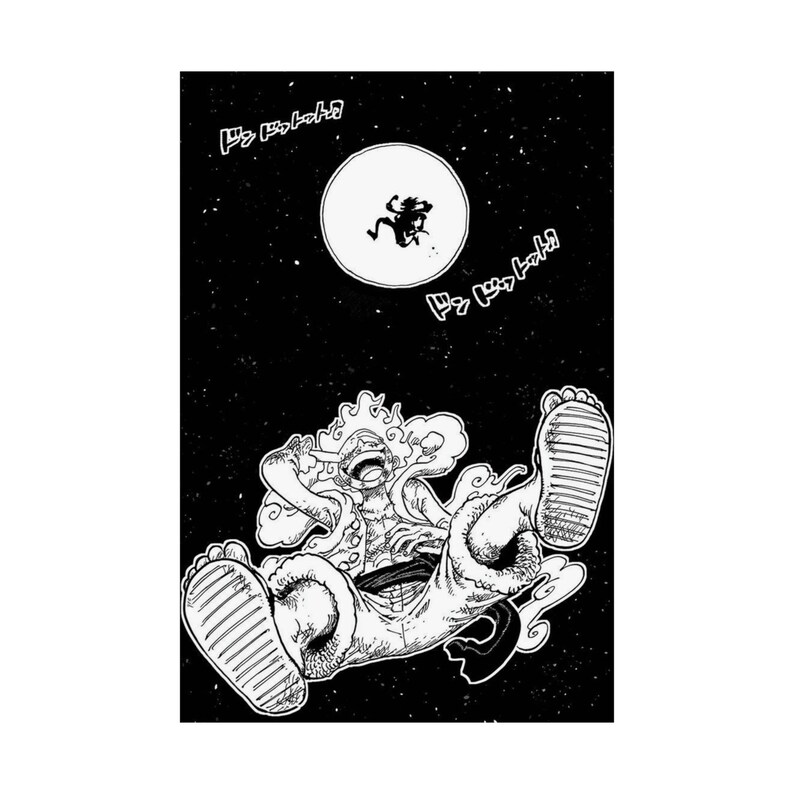 Luffy Gear5 Vertical Posters - Etsy
