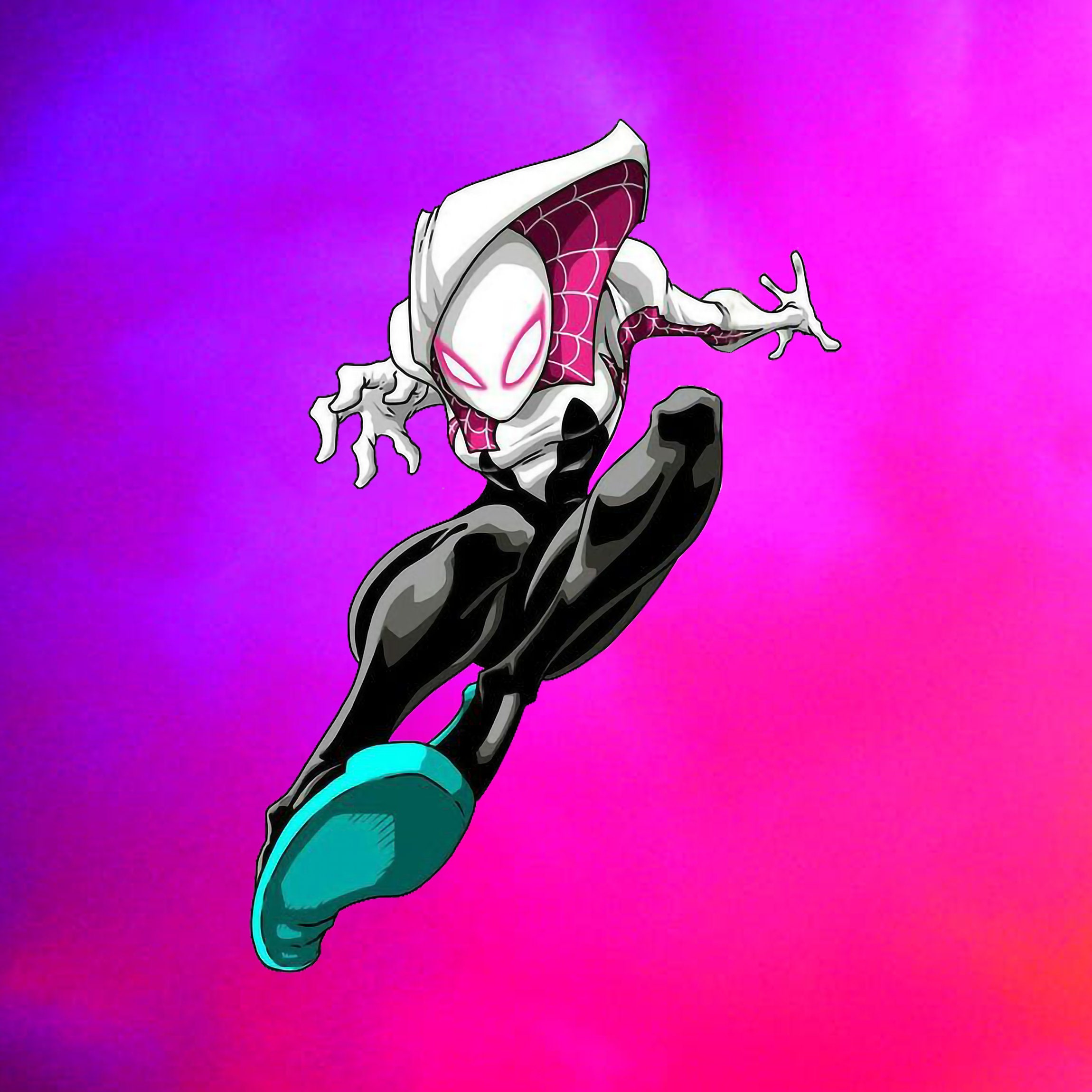 Gwen Stacy Cartoon Game Film Series Waifu Ecchi Anime Etsy