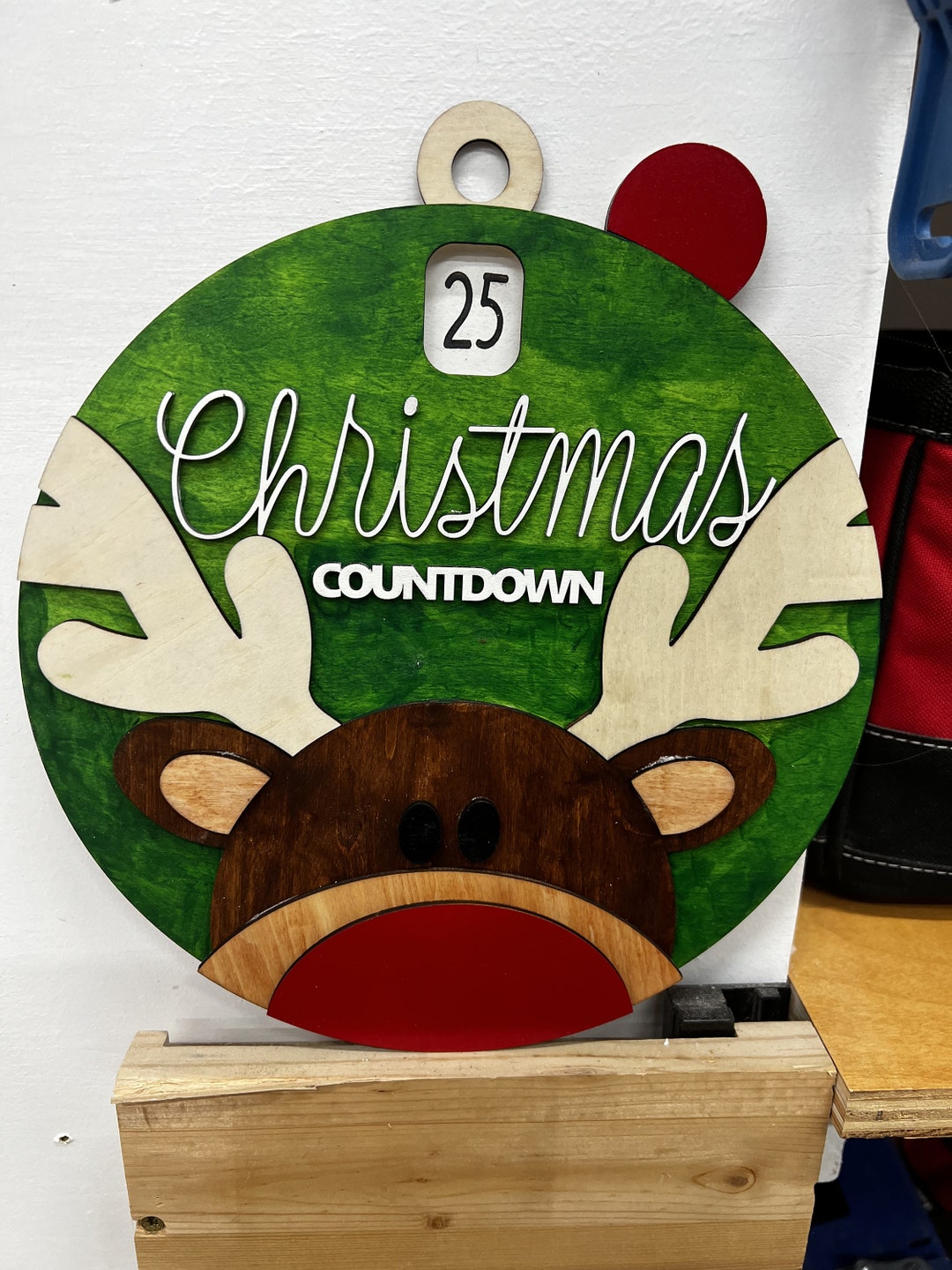Reindeer Christmas Countdown - Etsy