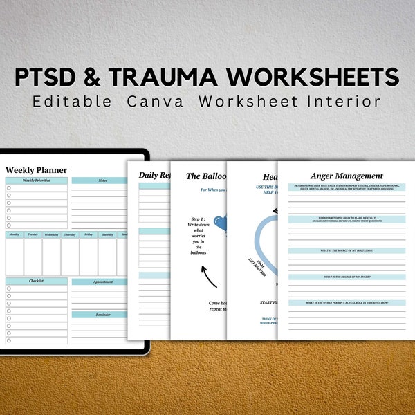 Trauma Workbook - Etsy