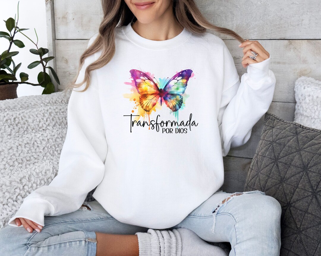 Super Christian Transformada Por Dios Christian Butterfly - Etsy