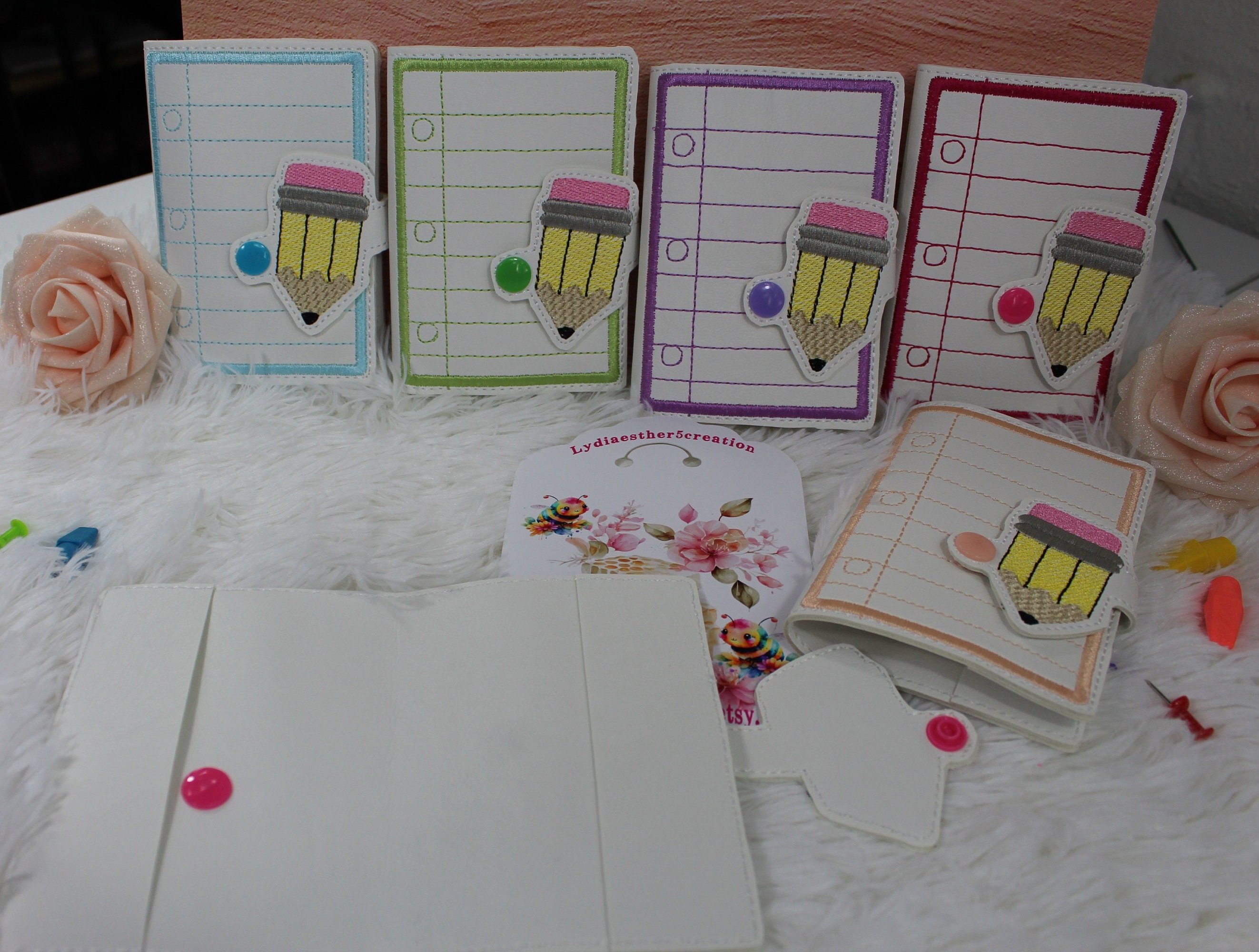 Mini Pencil Notebook in Variety of Colors - Etsy