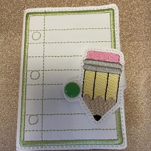 Mini Pencil Notebook in Variety of Colors - Etsy