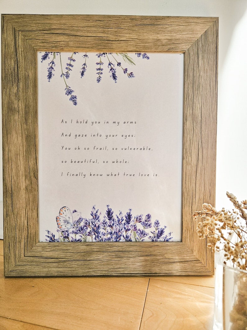 Sentimental Poem for Mother| Printable Wall Art| Poem for Mother ...