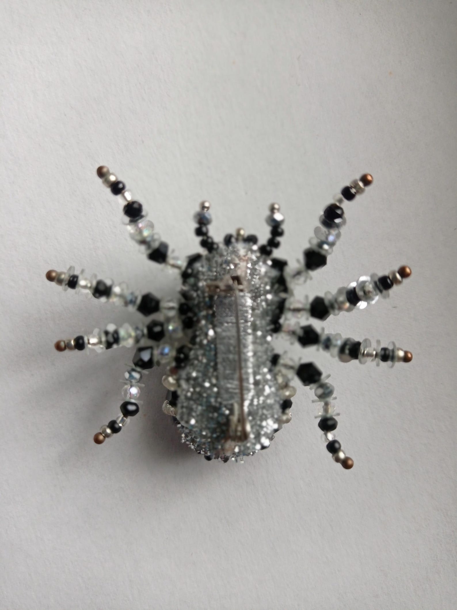 Spider Brooch Halloween Jewelry Embroidered Brooch Halloween Gift ...