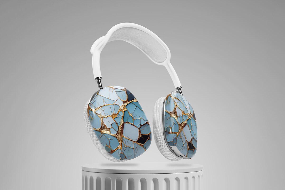 Gold Lines AirPod Max Case Marble Pattern Cover AirPod Max AirPod Max ...