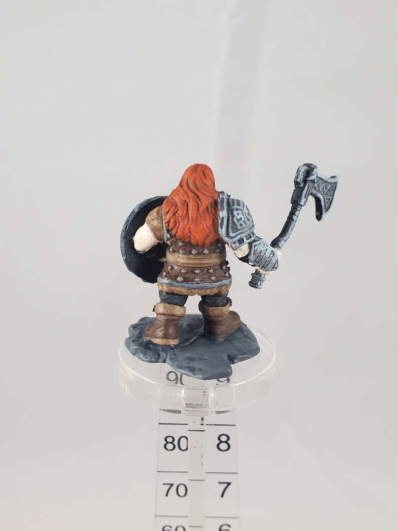 Painted Dwarf Fighter Miniature - Etsy