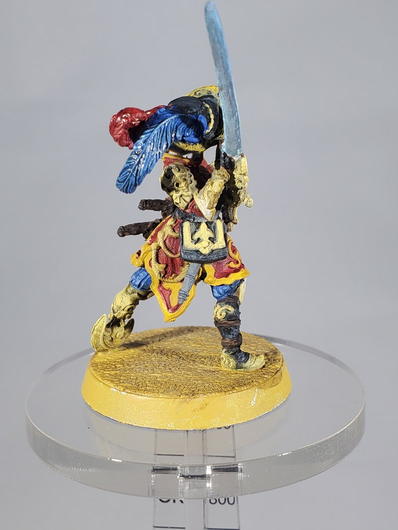Female Swashbuckler/pirate Captain Miniature - Etsy