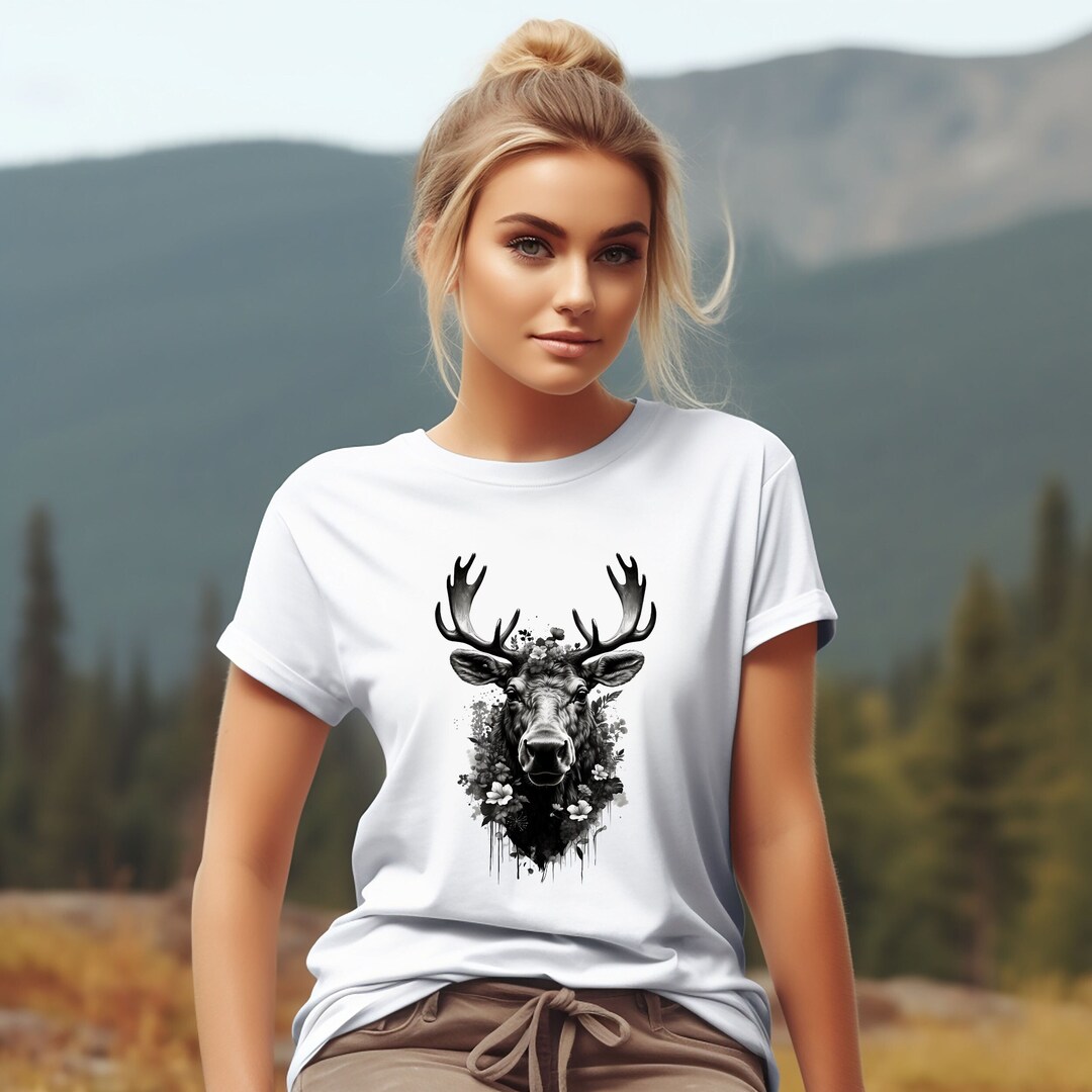 Elk Antlers Moose American Elk Hunting Rocky Mountain Elk Clothing Deer ...