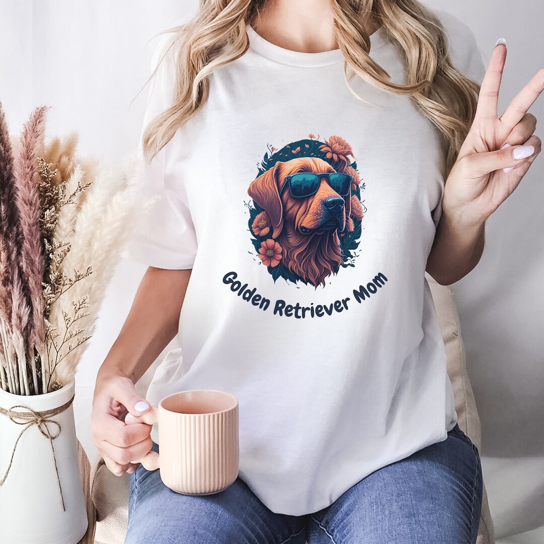 Golden Retriever Shirt, Dog Shirt, Golden Mom Tshirt, Gift for Dog Lover, Labrador Retriever ...