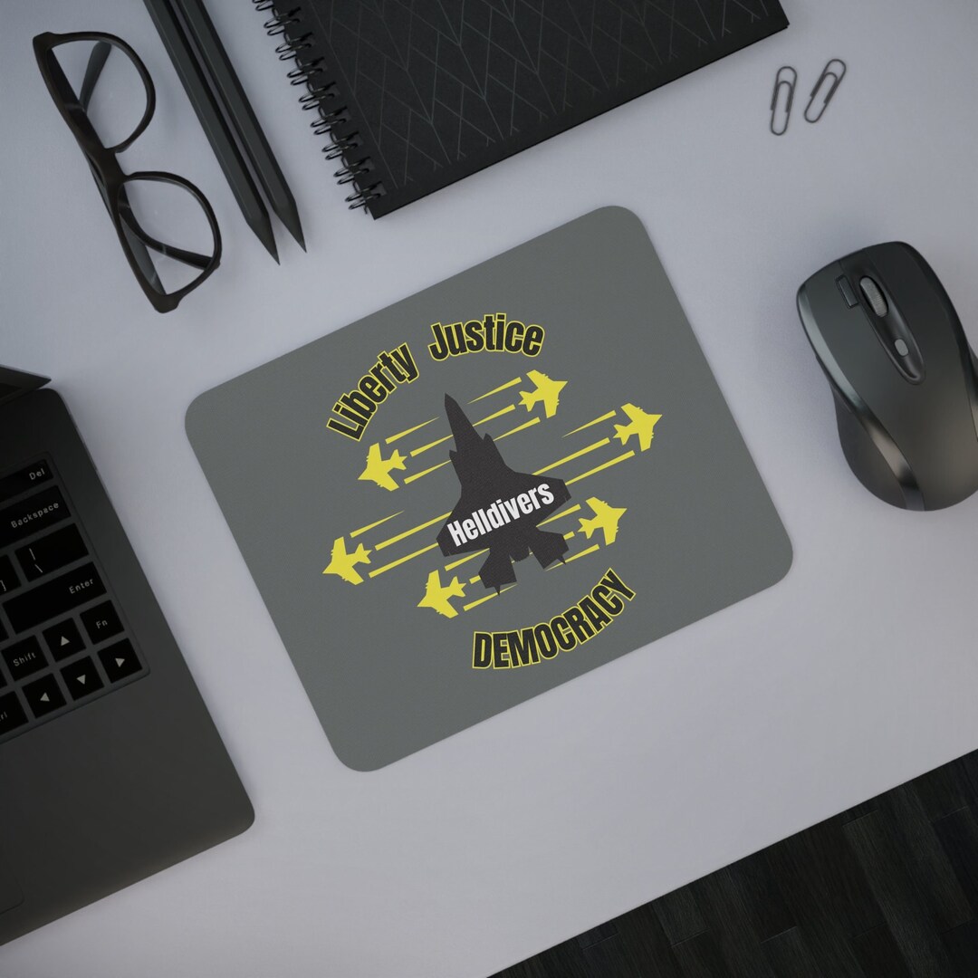 Helldivers 2 Desk Mats Helldivers Mousepads Super Earth Liberty Gift ...