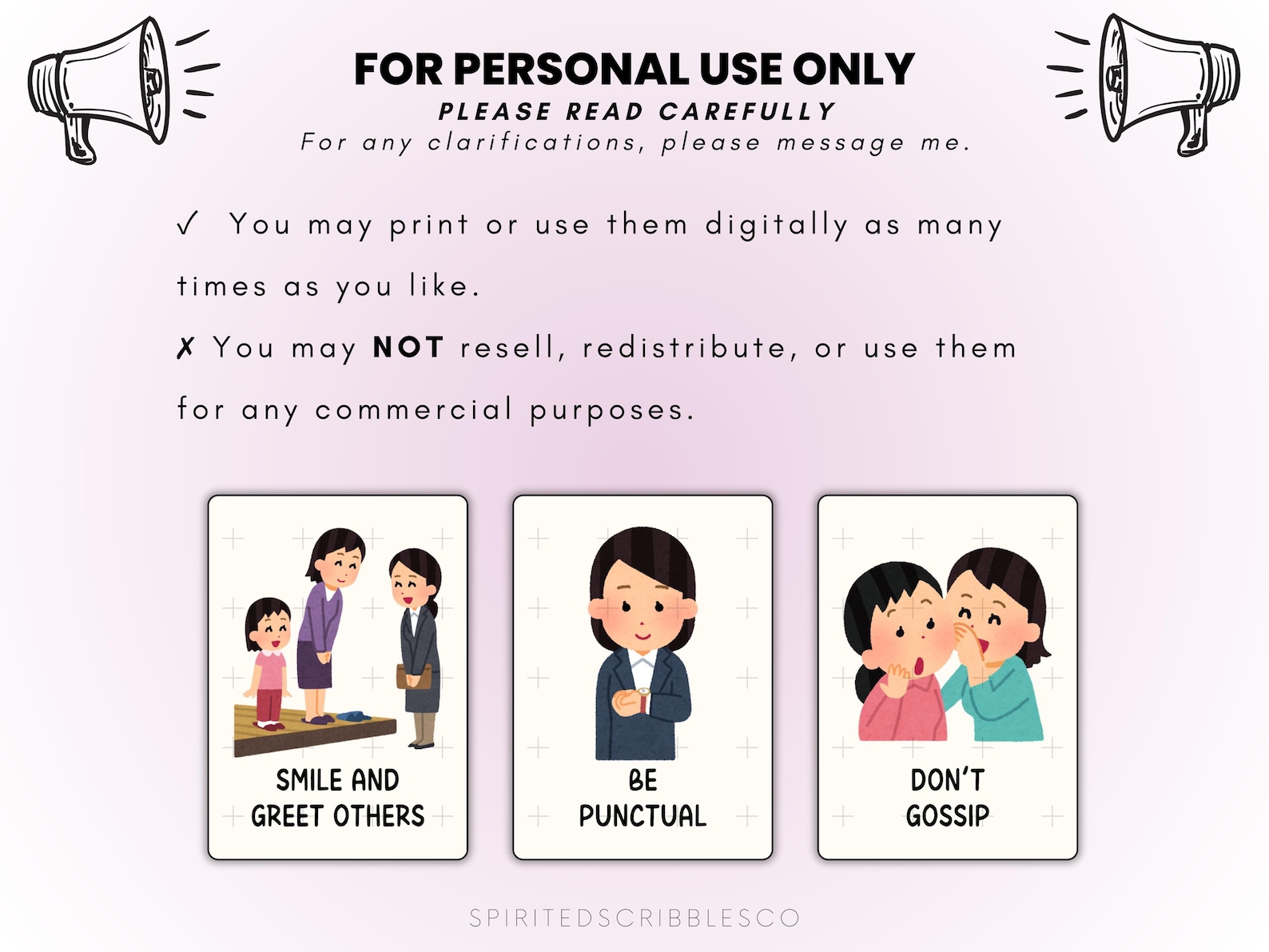 50 Good Manners Proper Etiquette Flashcards Image Behavior Greetings ...