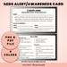 Printable Heds Card Hypermobile Ehlers-danlos Syndrome Awareness Cards ...