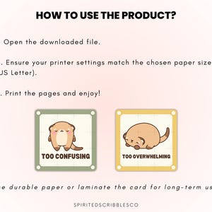 Printable Communication Cards Meerkat Sensory Overload Conversation ...