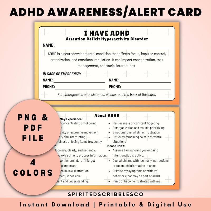 Adhd Awareness - Etsy