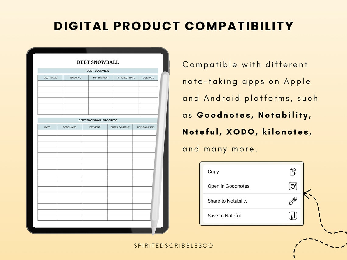 Debt Snowball Tracker Printable Snowball Debt Method Worksheet Chart ...