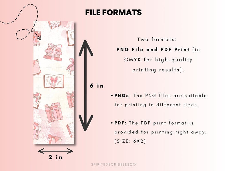 Coquette Bookmarks Pink Fancy Printable Bookmark Set Aesthetic Bow ...