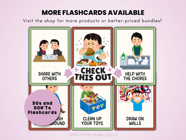 100 English Adjectives Printable Flashcards A-Z Flash Cards Parts of ...