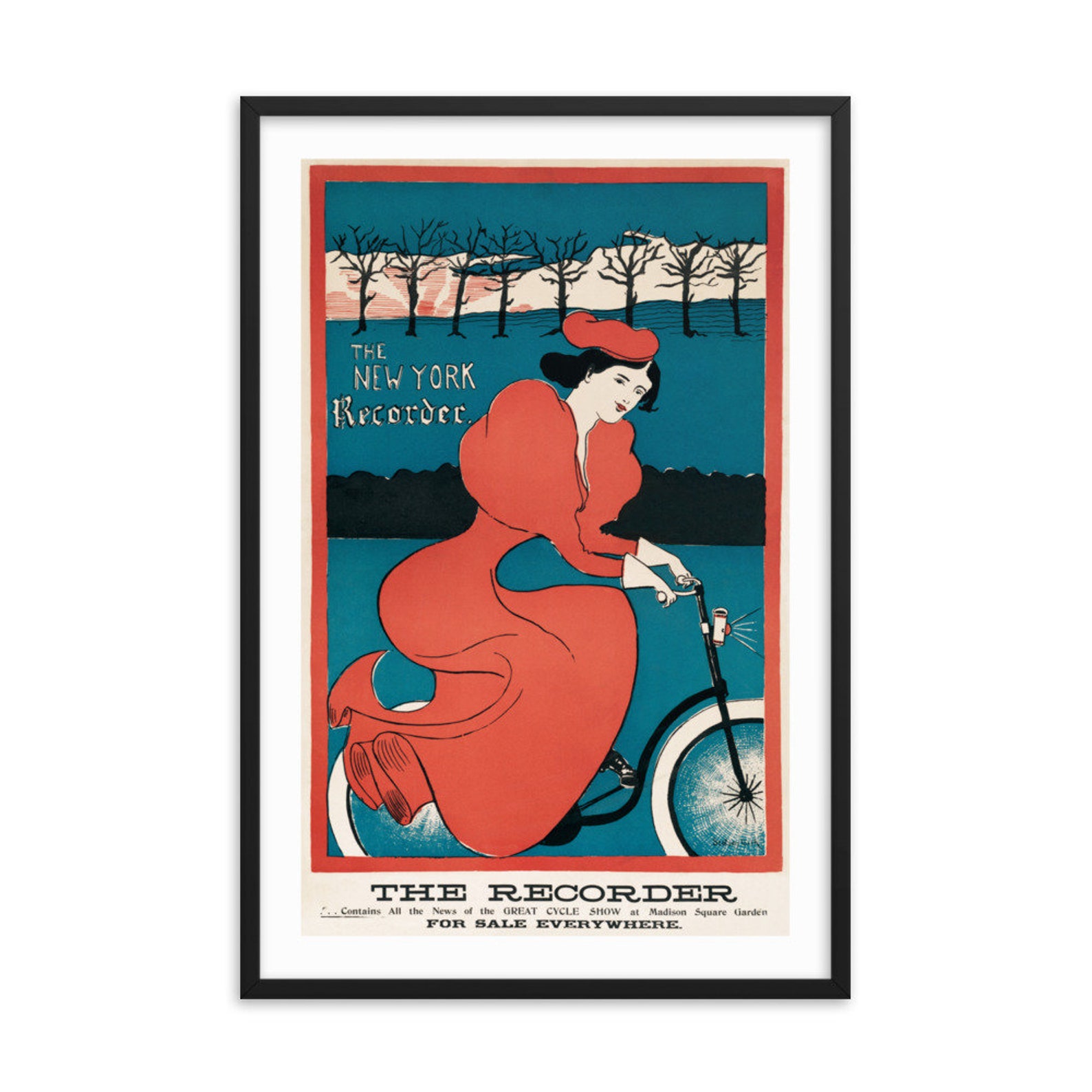 New York Recorder Poster - Etsy