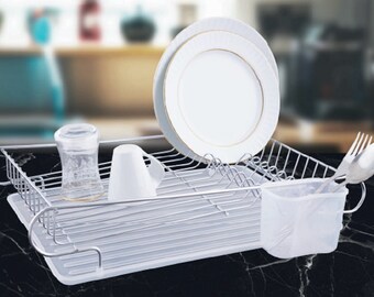 Grey Sink Rack Kitchen Dish Drainer Rack Washing up - Etsy