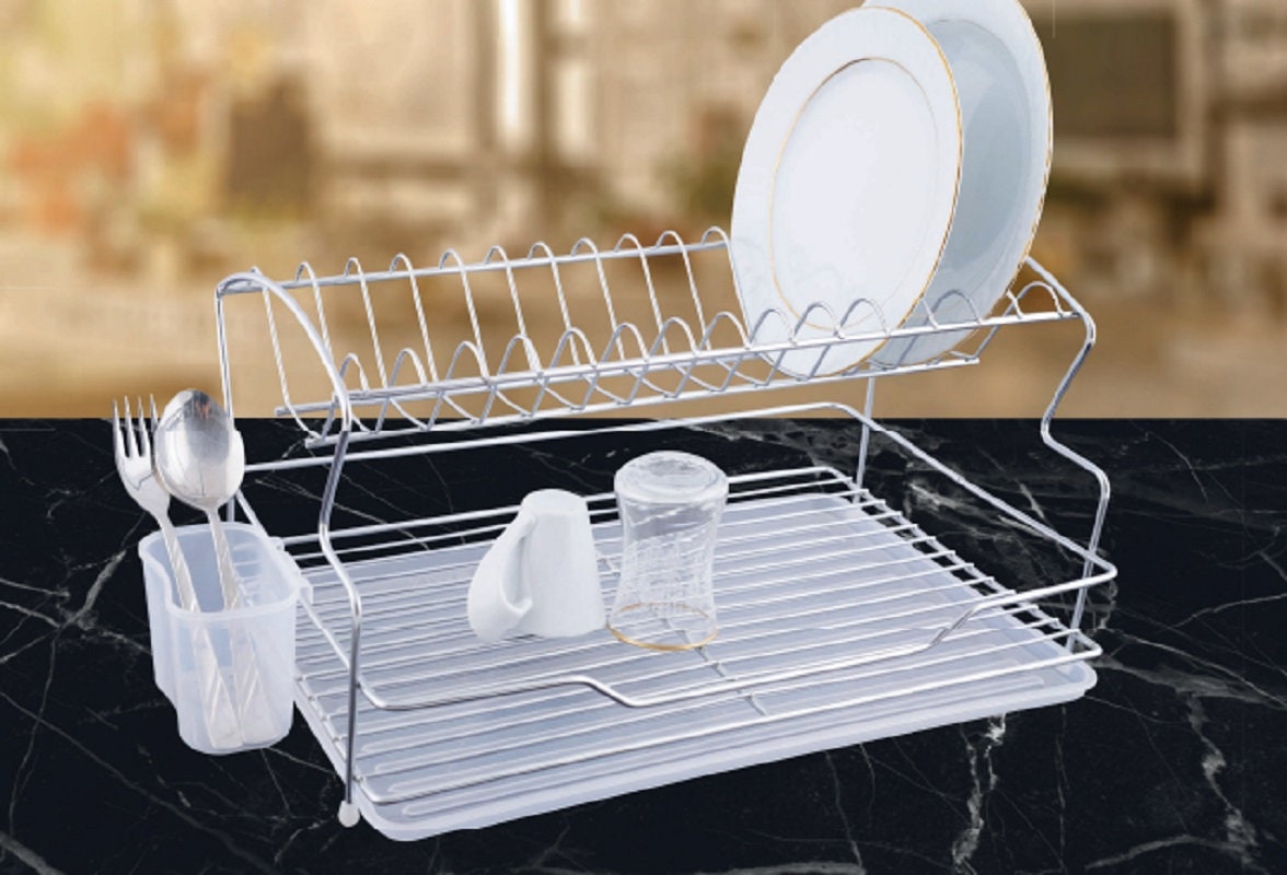 Grey Sink Rack Kitchen Dish Drainer Rack Washing up - Etsy