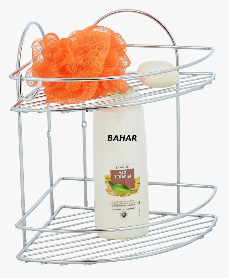 Rack Shampoo Holder, Shelves Shower, Hanger Sponge Holder, Bathroom ...
