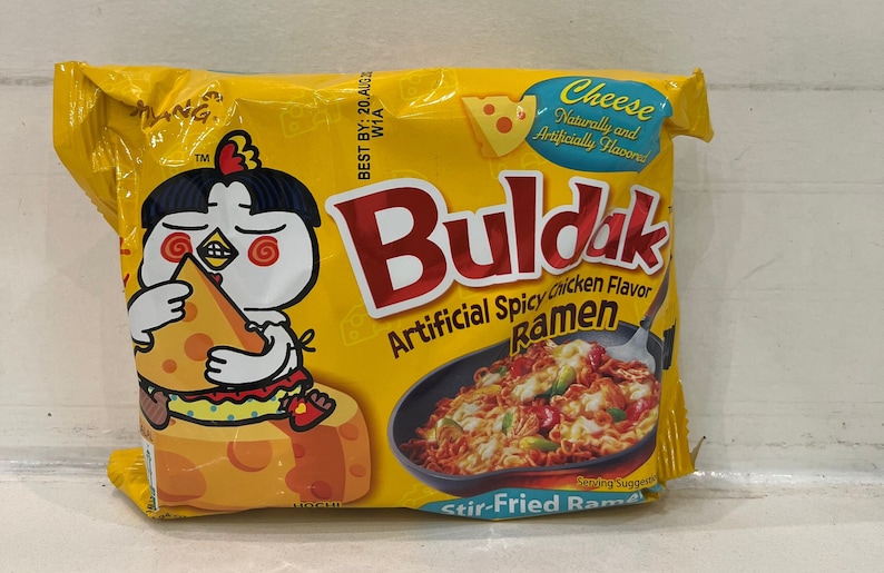 Buldak Stir Fried Spicy Ramen Individual Package - Etsy Canada