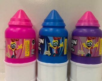 Juego De 4 Vasos Gigantes De Plastico Pelon Pelo Chela 48 Ozs ...