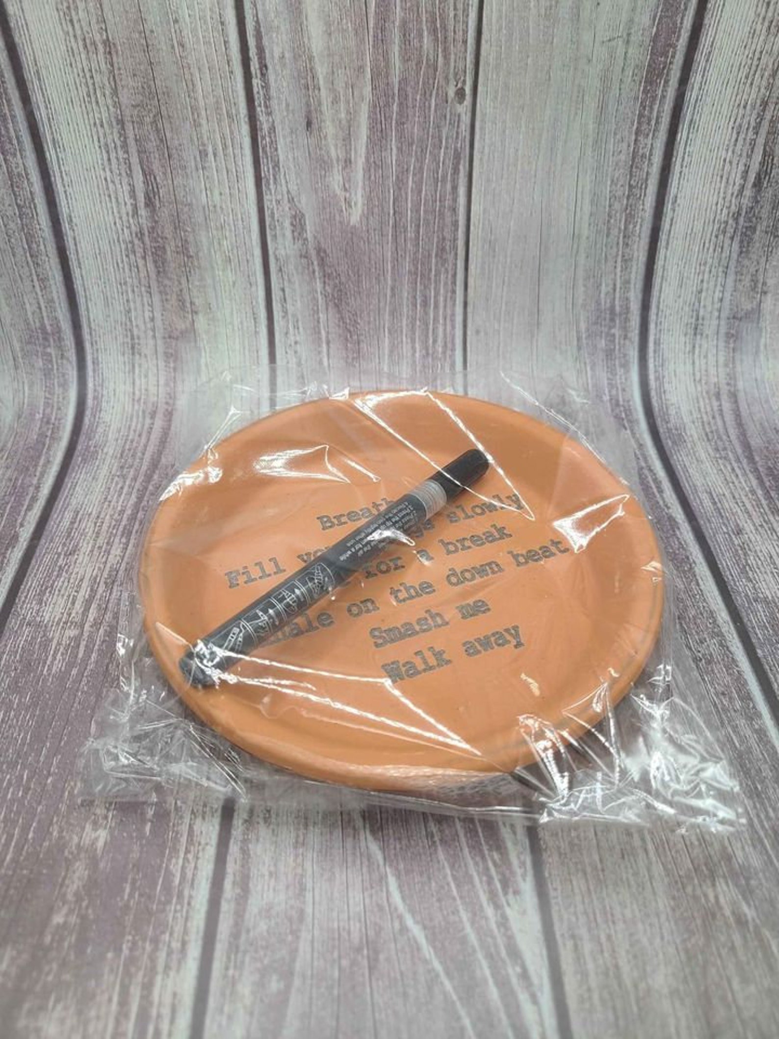 Smash Worry Plate - Etsy