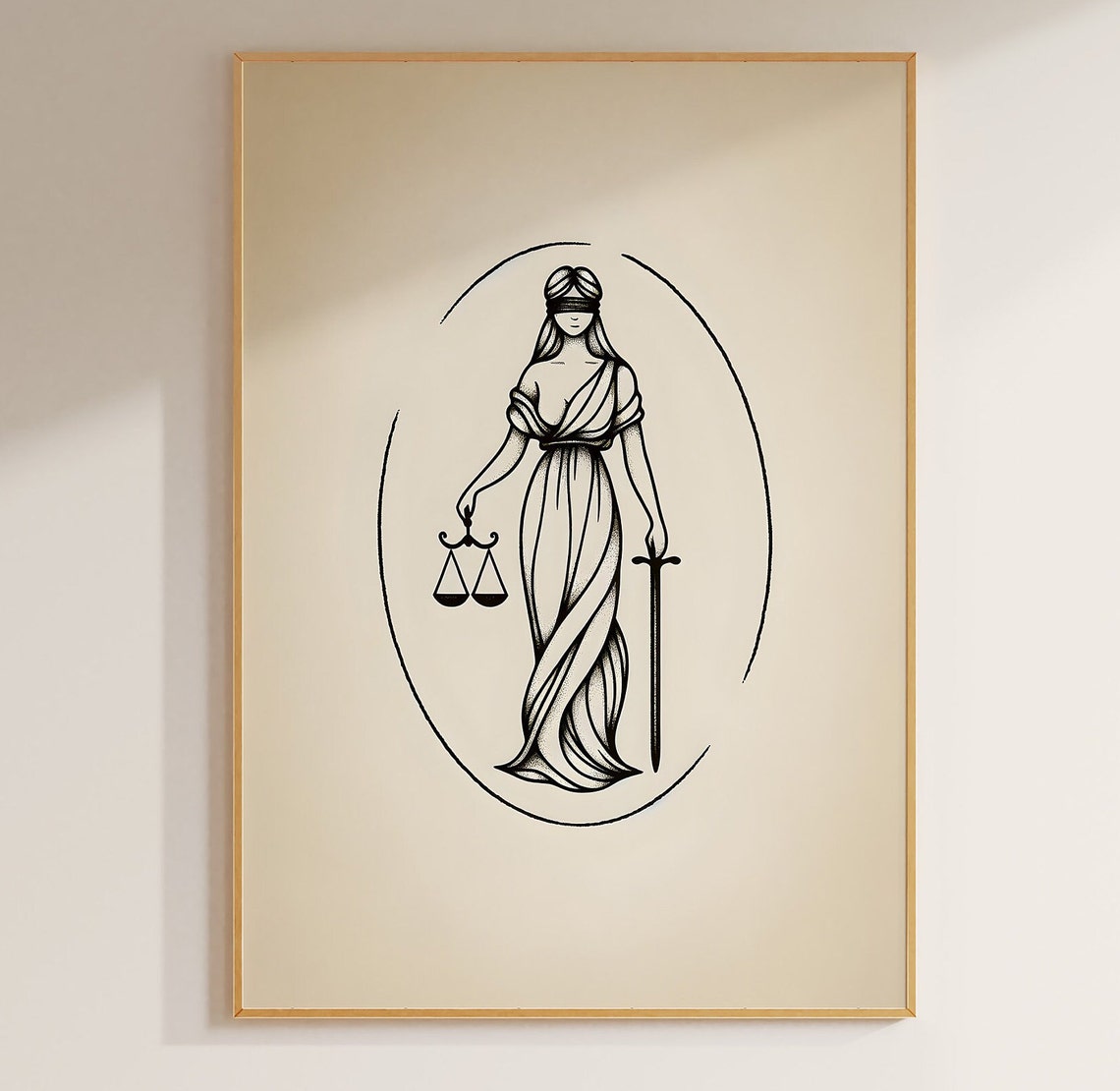 Minimalist Attorney Wall Decor, Judge Advocate Art, Law School ...