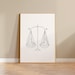 Plaintiff Vs Defendant, Law Poster, Lawyer Wall Art, Law Office Art ...