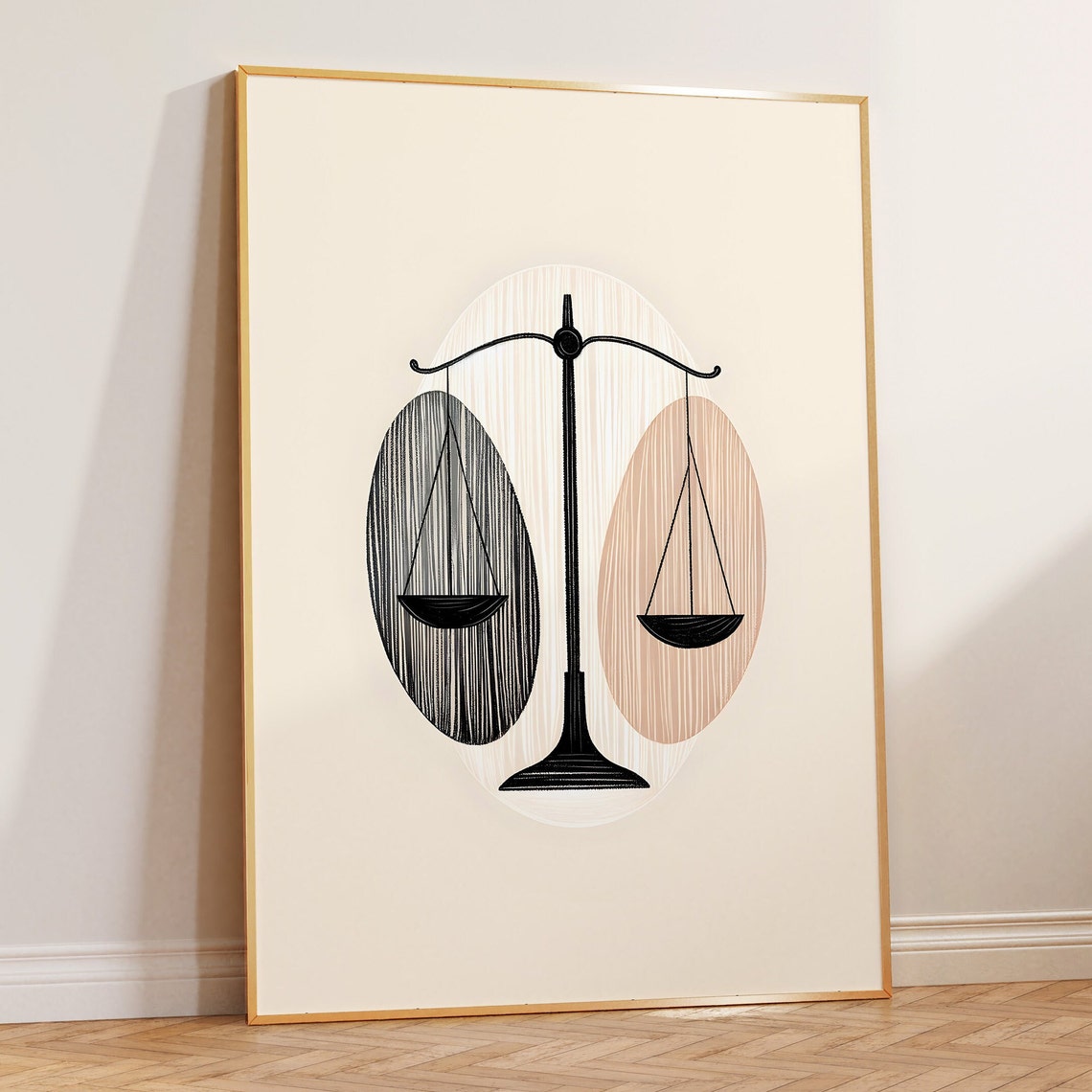 Justice Art, Lawyer Office Decor, Legal Balance Painting, Law School ...