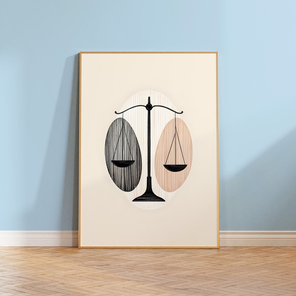 Justice Art, Lawyer Office Decor, Legal Balance Painting, Law School ...