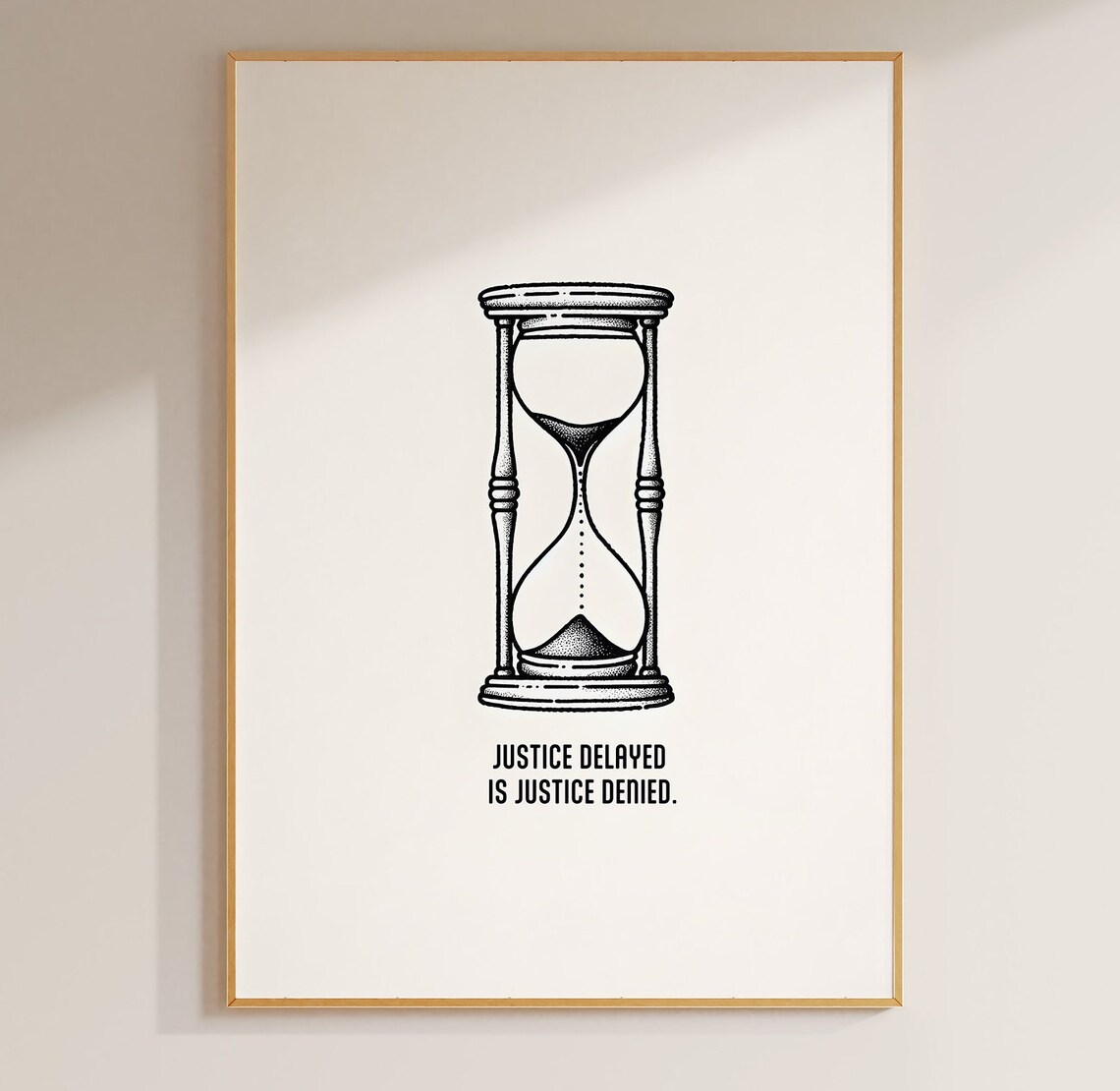 Lawyer Wall Art Print, Minimalist Attorney Wall Decor, Legal ...