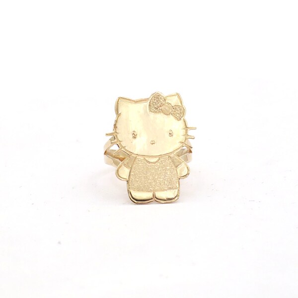Kitty Ring - Etsy