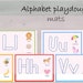 Preschool Printables Alphabet Play Doh Dough Mats Printable Toddler ...