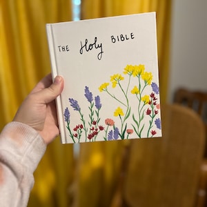 Hand Painted Bible - Custom - Etsy