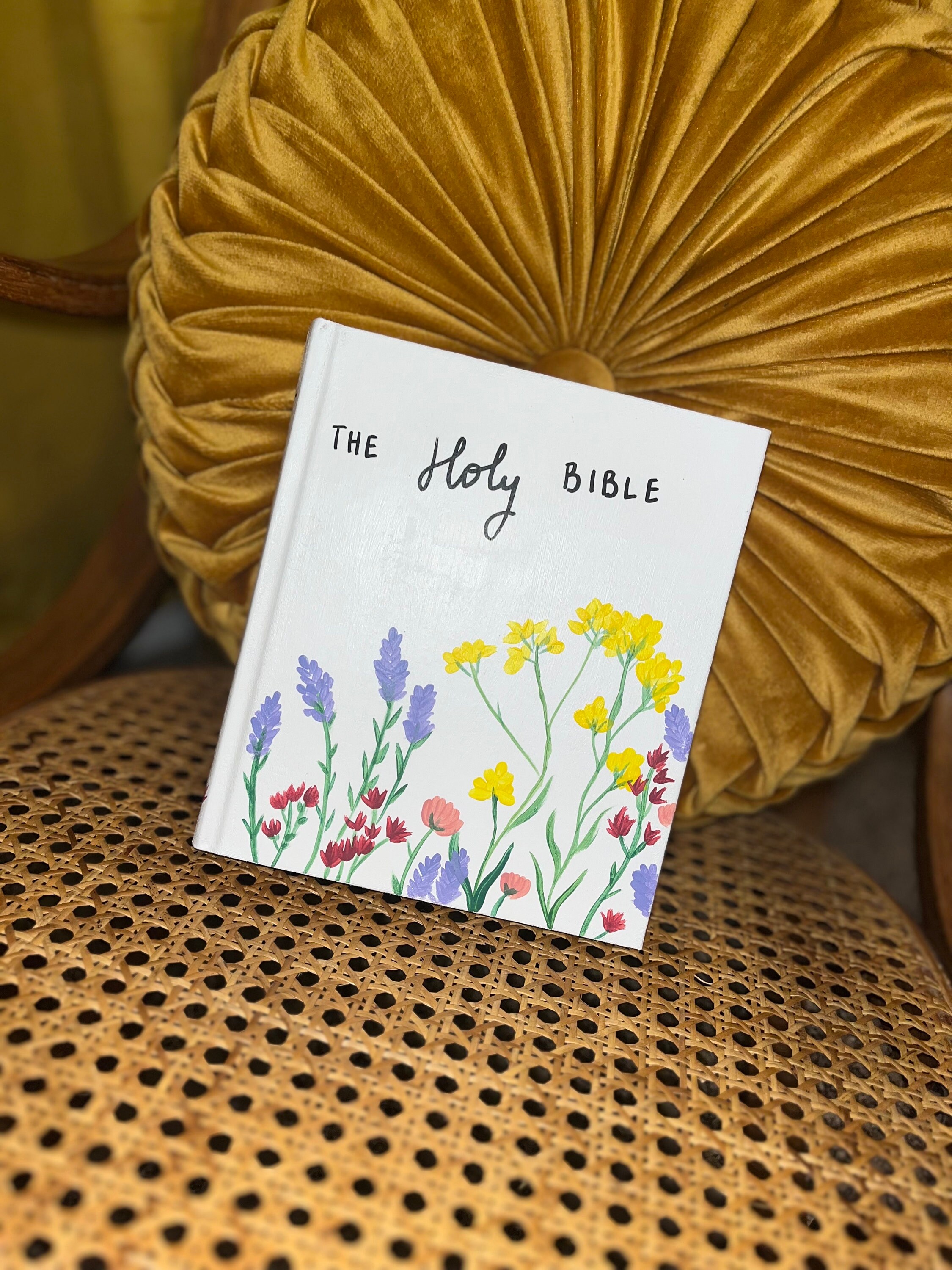 Hand Painted Bible - Custom - Etsy