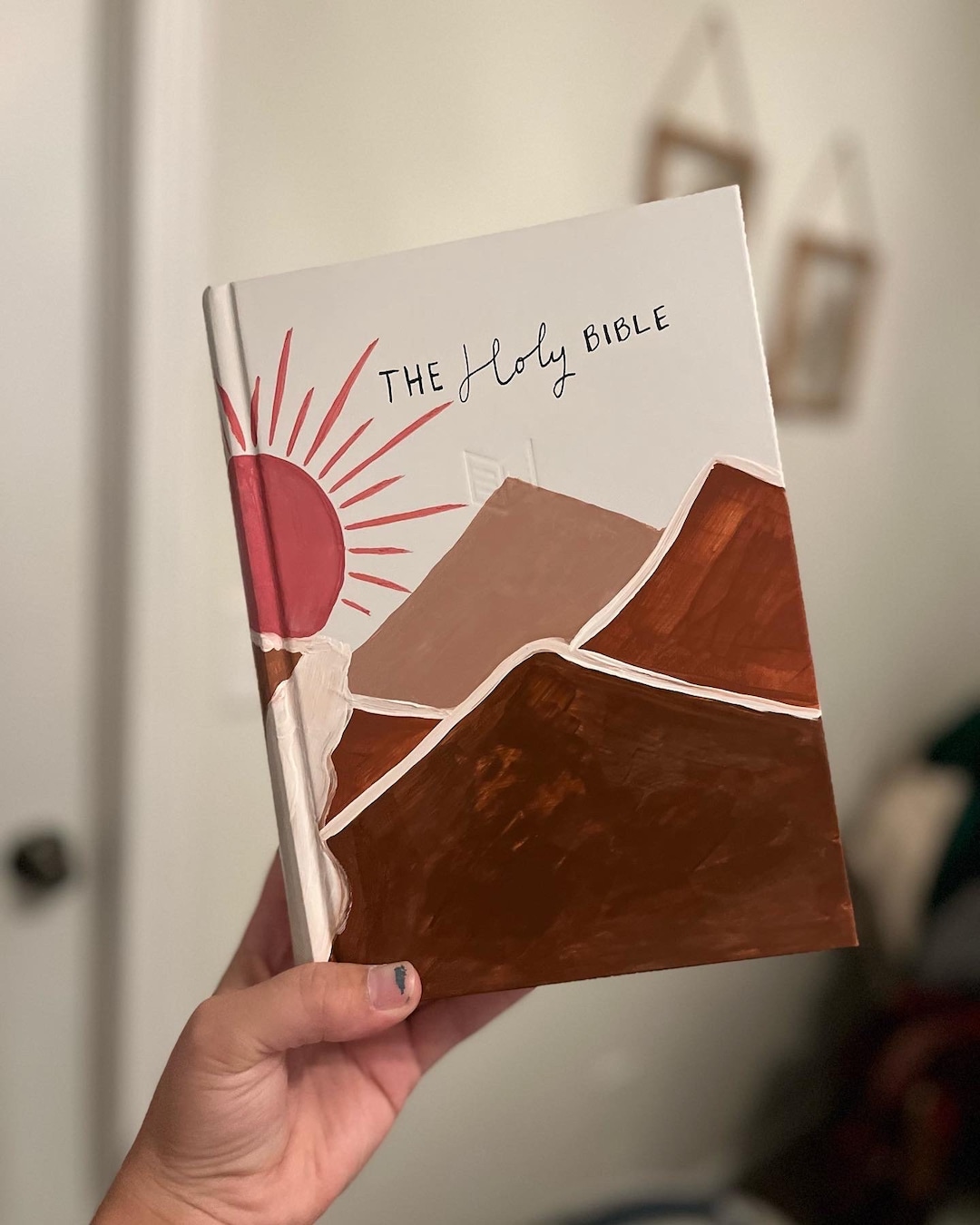 Custom Hand Painted Bible - Etsy