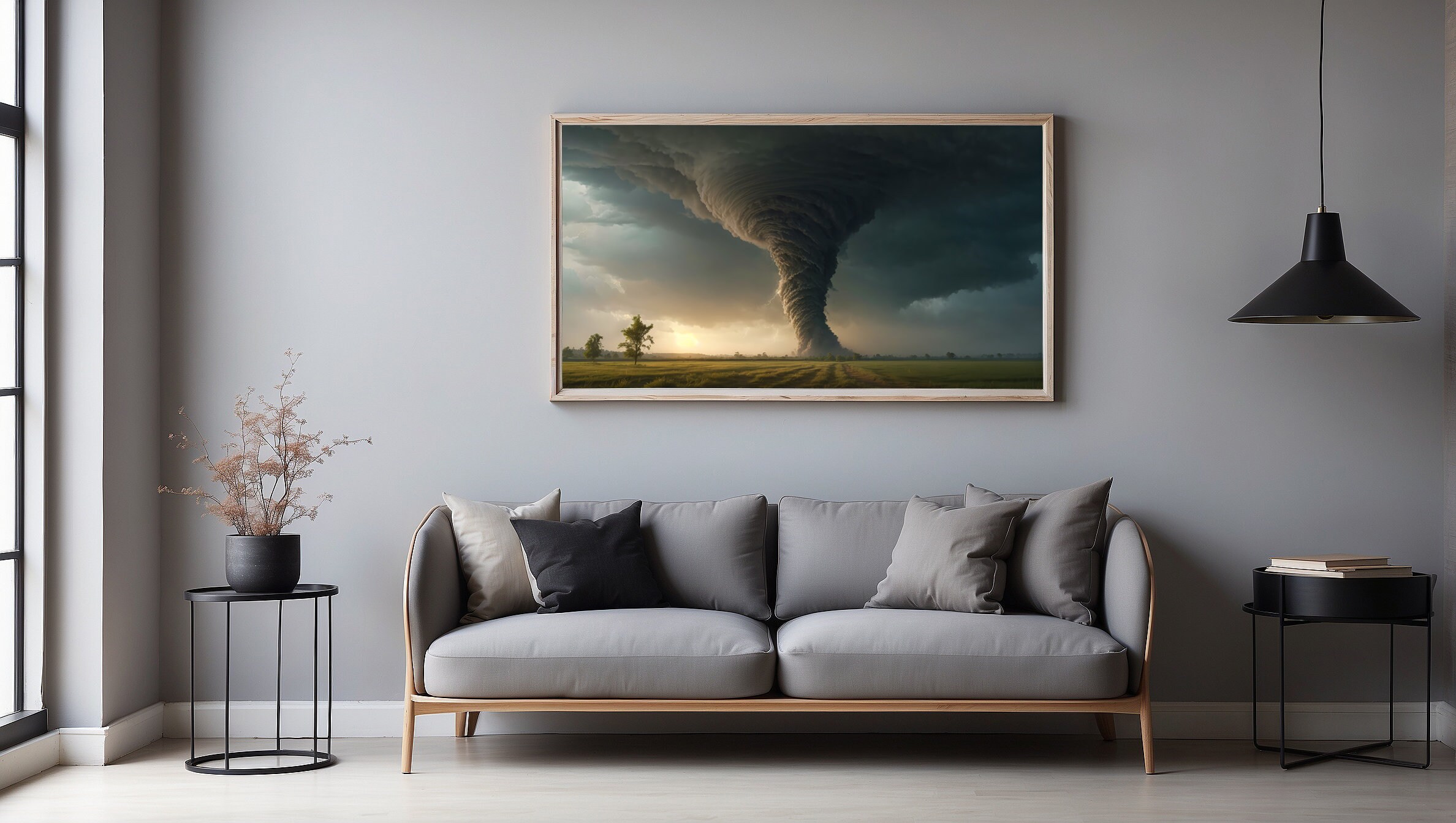 Tornado - Printable Art - Wallpaper - Digital Download - High Quality ...