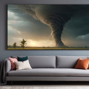 Tornado - Printable Art - Wallpaper - Digital Download - High Quality ...