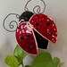 Garden Stake Ladybug - Etsy