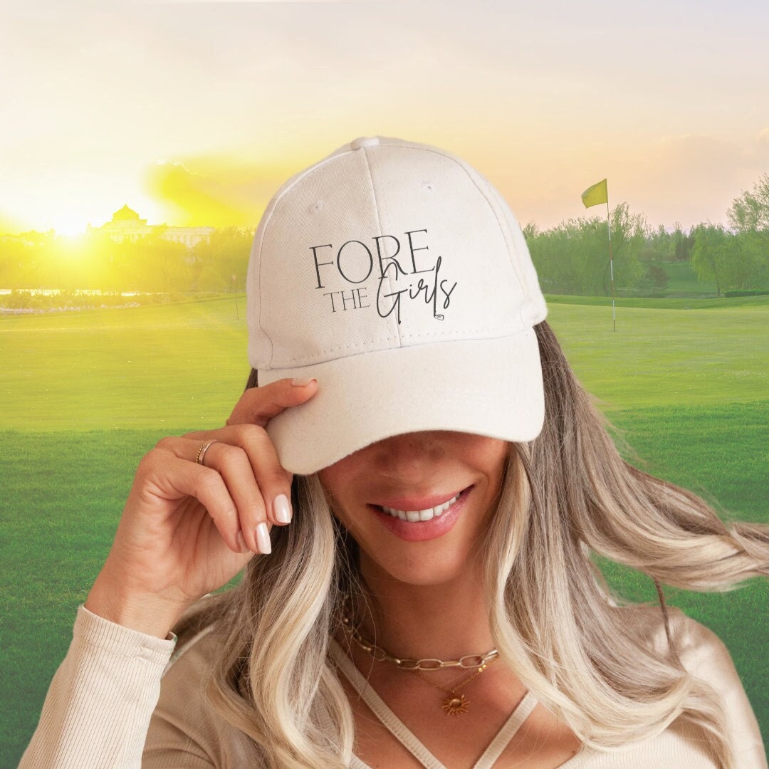 Golf Wife Baseball Cap Hat Golf, Fore the Girls, Girls Who Golf, Dad ...