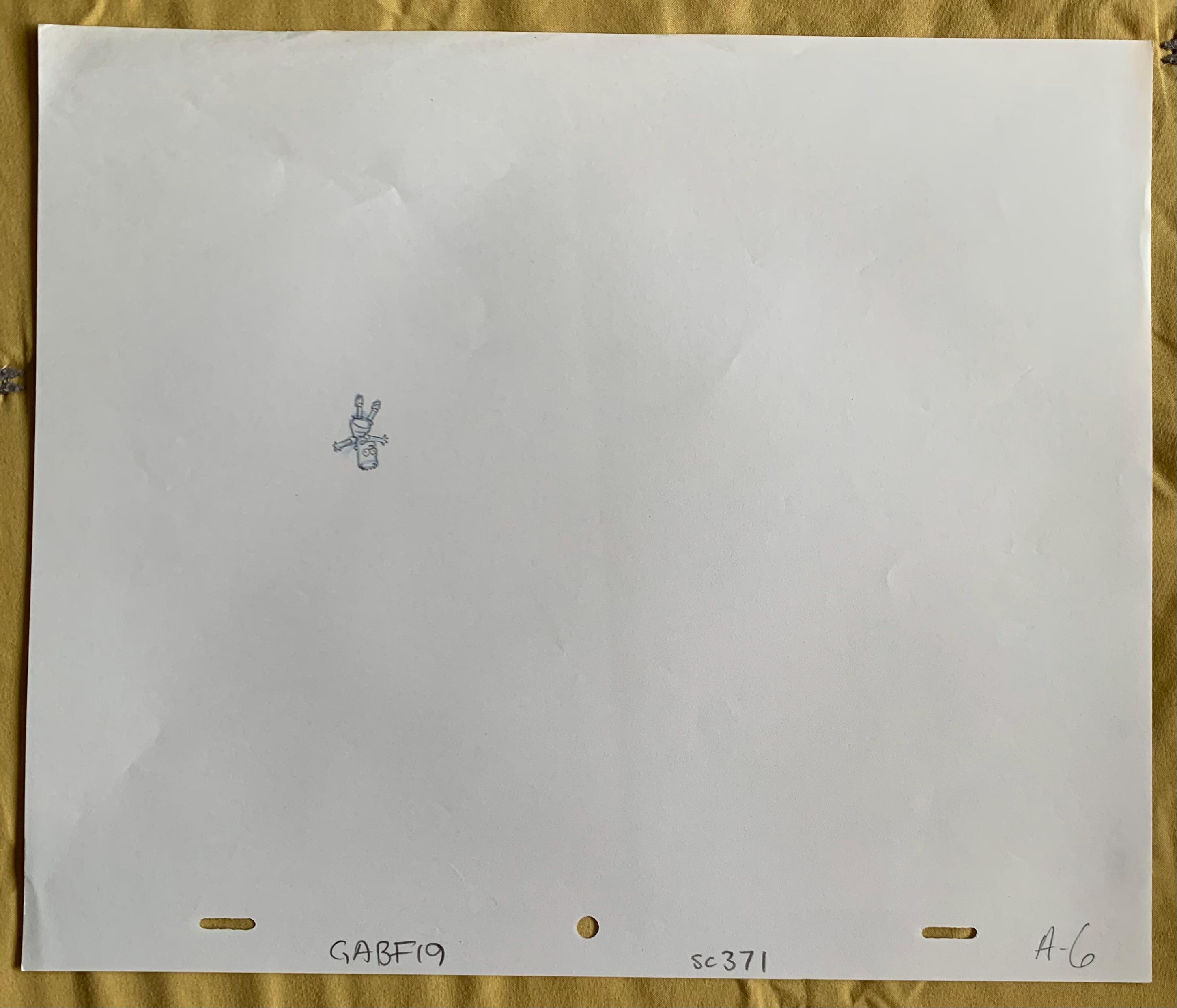 The Simpsons Original Vintage Production/animation Drawings - Bart Falling Set of Two! - Etsy