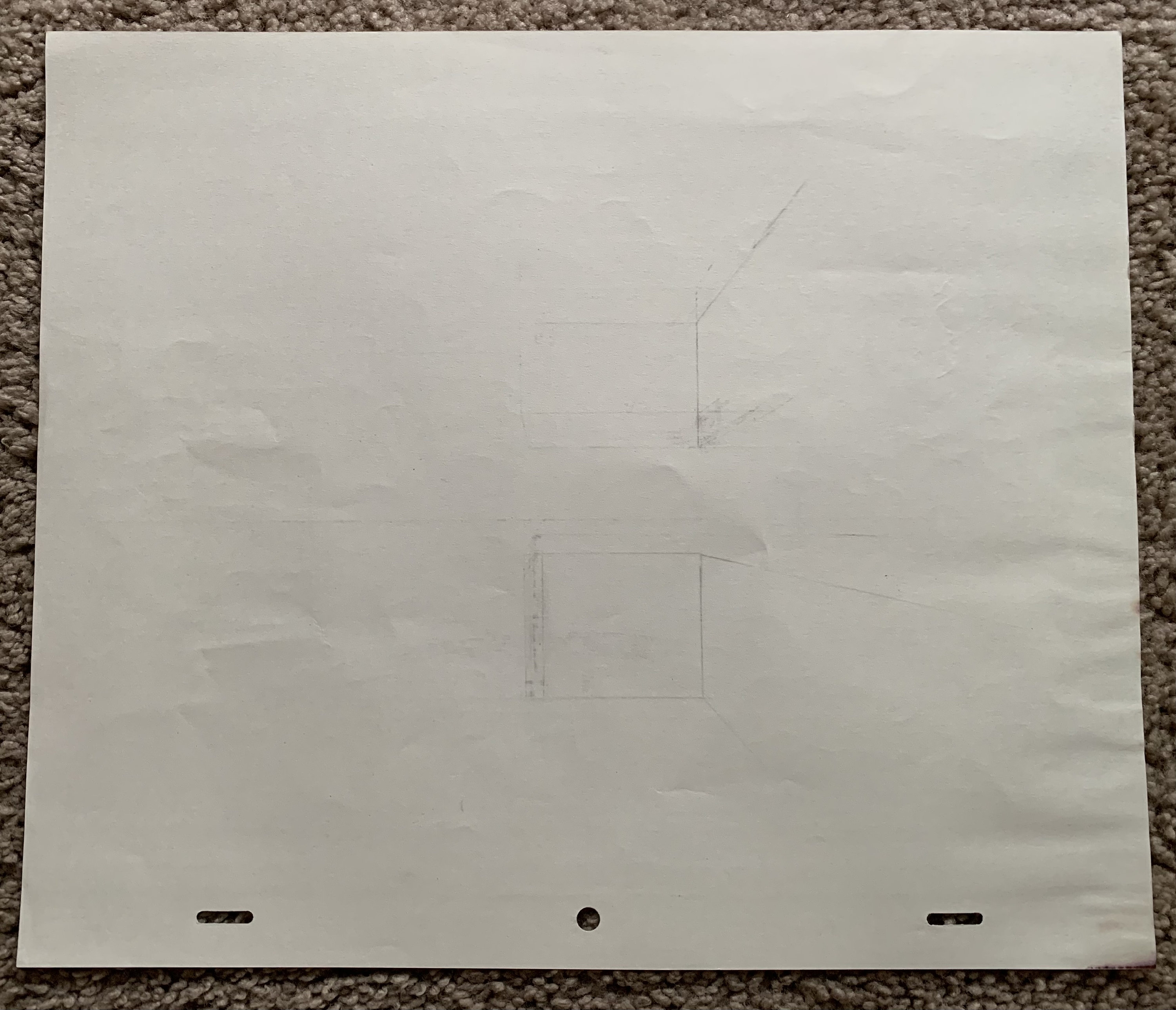 The Simpsons Original Vintage Production/animation Drawing - Kitchen ...